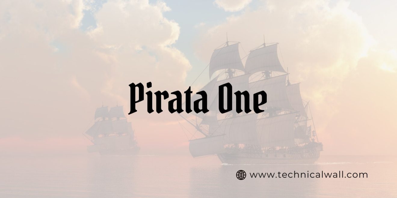 7 Best Pirate Fonts on Canva for Adventure Style Designs - Technical Wall
