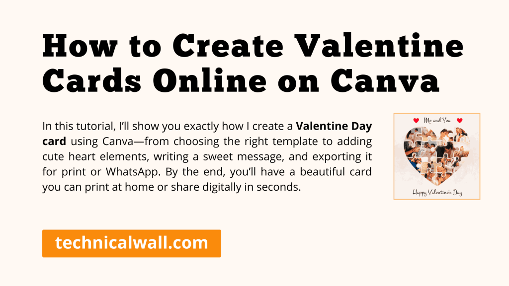 How to Create Valentine Cards Online on Canva [A 2026 Tutorial ...